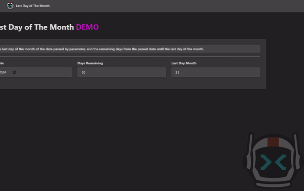 Last Day of The Month - Overview (O11) | OutSystems