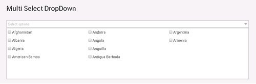 Multi Select List with Checkboxes - MultiSelect - Overview (O11) | OutSystems