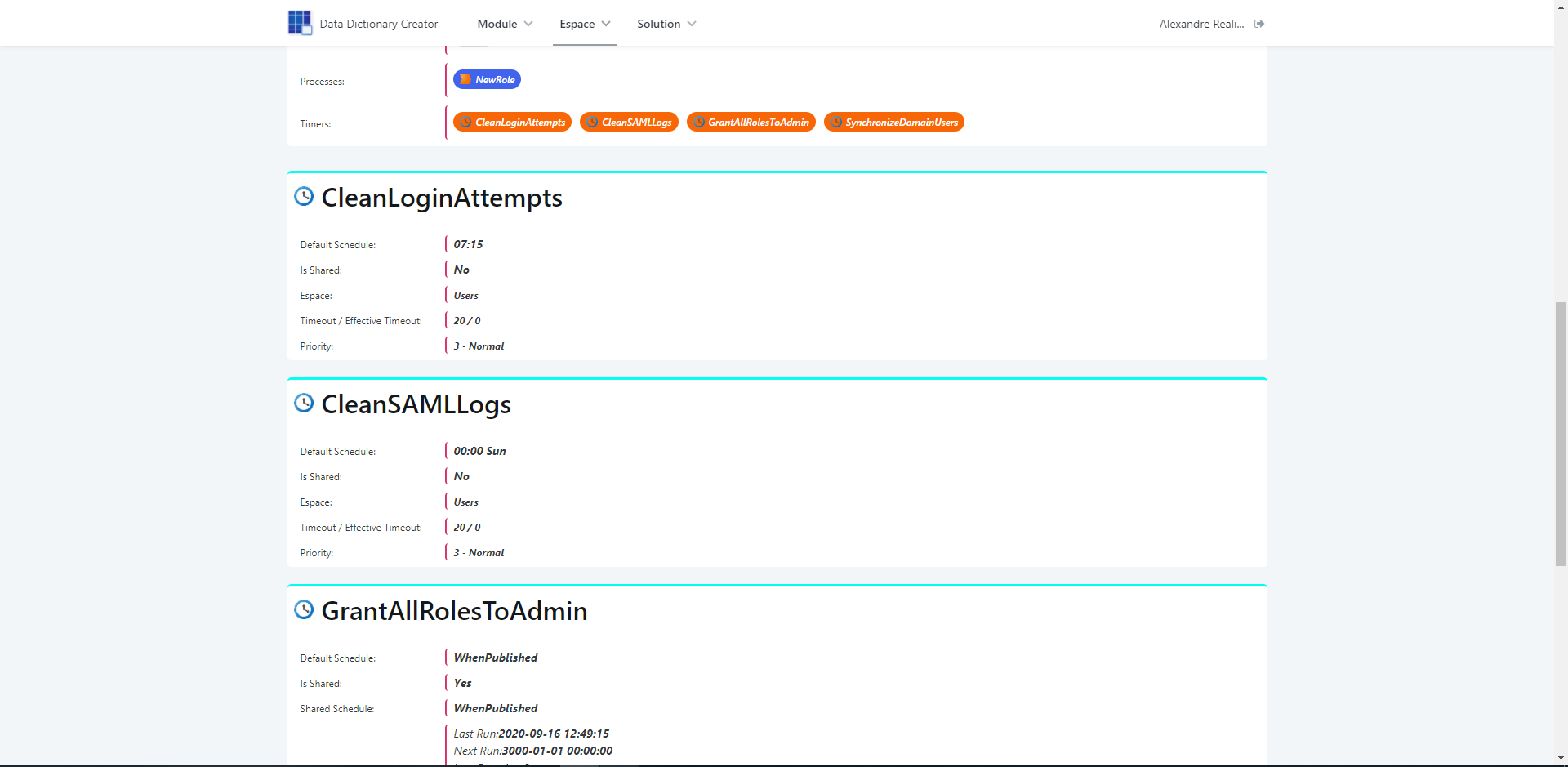 Data Dictionary Creator - Overview (O11) | OutSystems