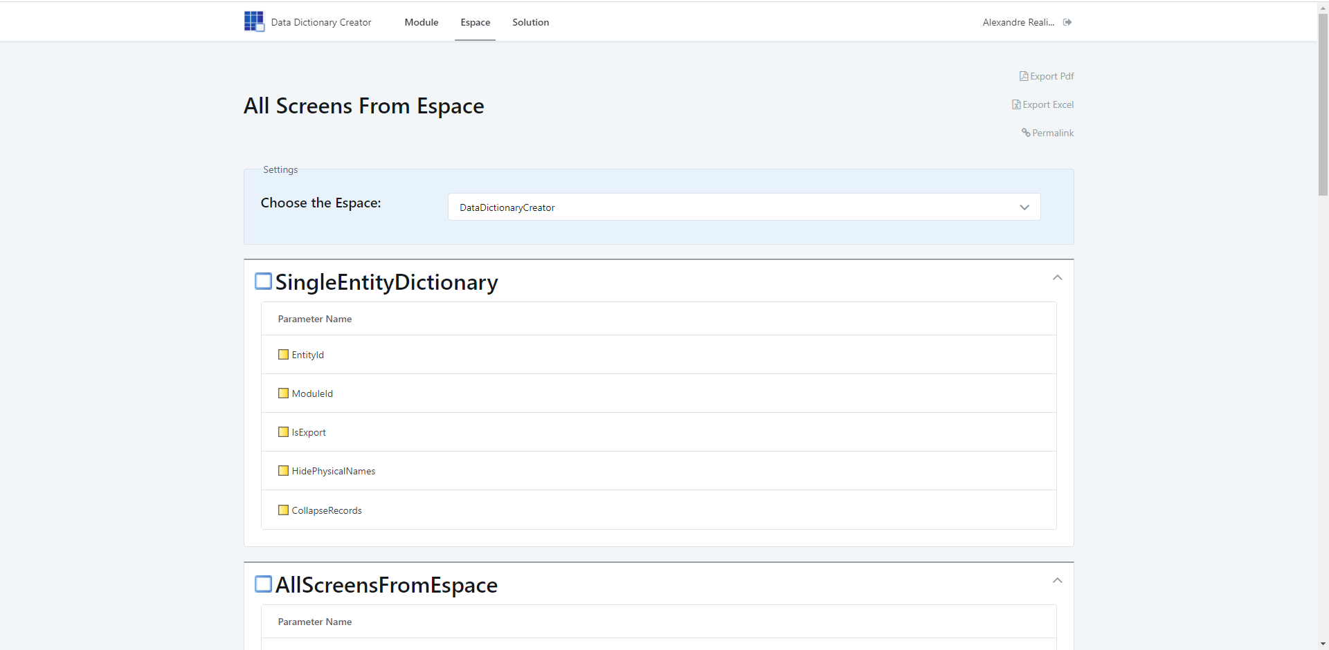 Data Dictionary Creator - Overview (O11) | OutSystems