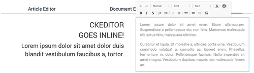 CKEditor - Overview (O11) | OutSystems