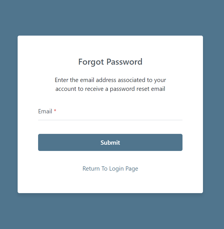 Reset Password Flow - Overview (O11) | OutSystems